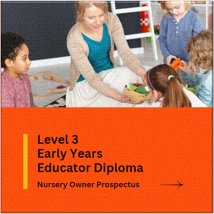 LEVEL 3 Early Years Educator Diploma Prospectus (Nursery Owners) - Swift CC